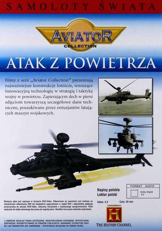 Samoloty świata 5: Apache [DVD] (Dvd), Geoff Mackley | Dvd's | bol
