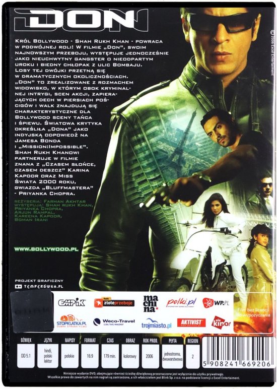 Don [DVD] (Dvd), Shahrukh Khan | Dvd's | bol