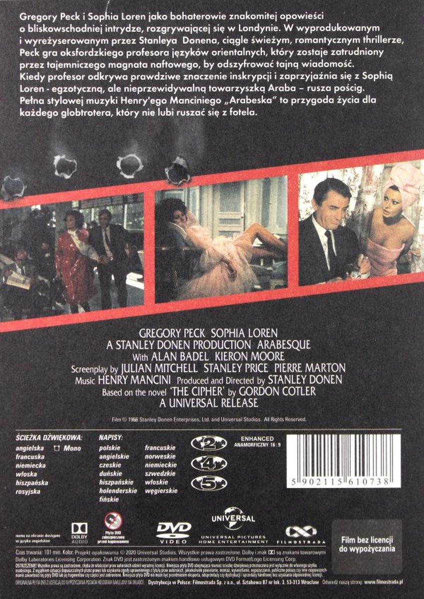 Arabesque [DVD] (Dvd), Alan Badel | Dvd's | bol