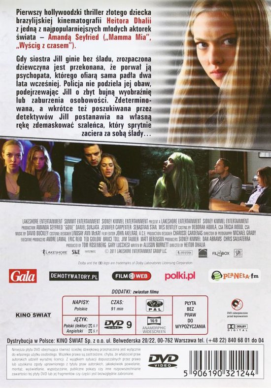 Gone [DVD] (Dvd), Jennifer Carpenter | Dvd's | bol