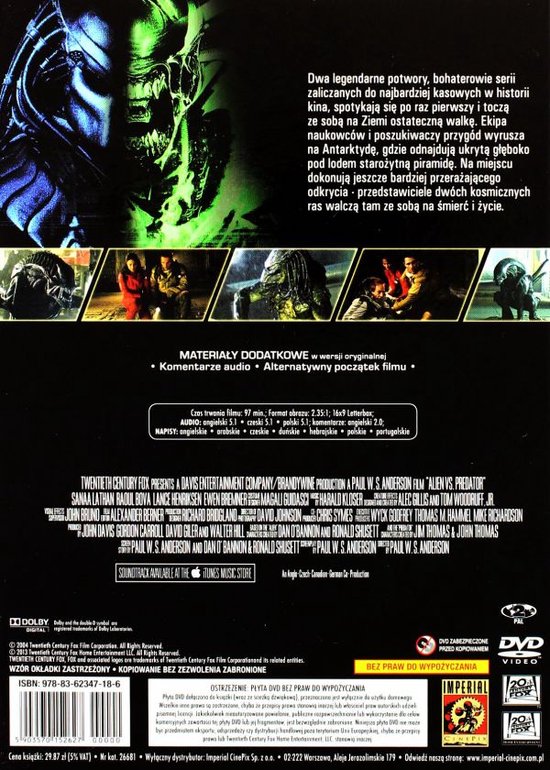 Alien vs. Predator [DVD] (Dvd), Onbekend | Dvd's | bol.com
