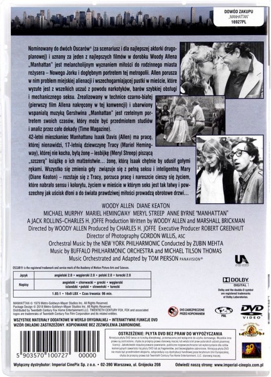 Manhattan [DVD] (Dvd), Anne Byrne Hoffman | Dvd's | bol