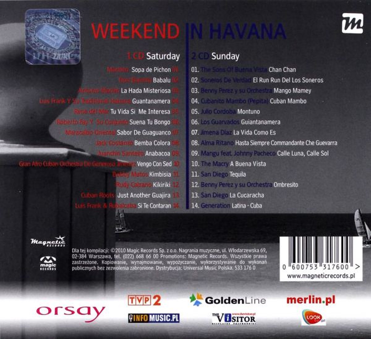 Weekend In Havana (digipack) [2CD], various artists | Muziek | bol