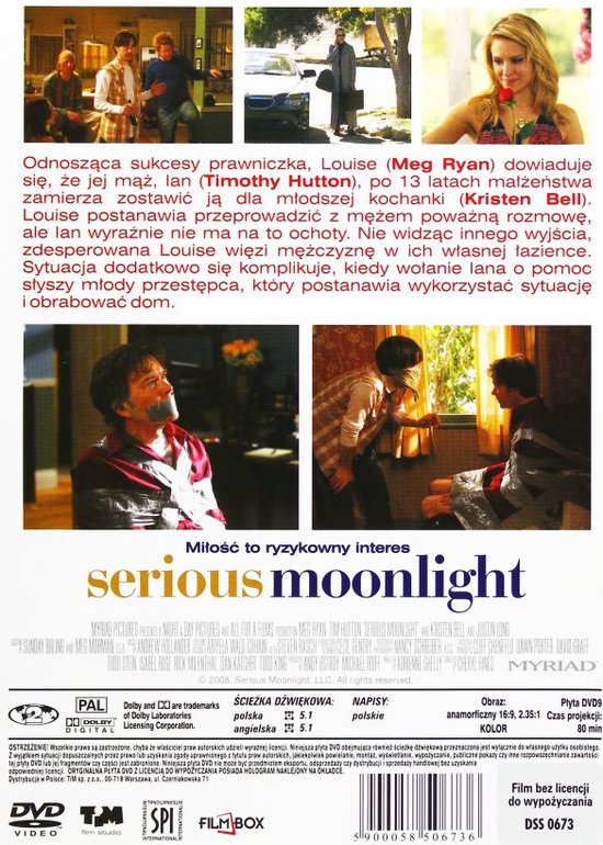 Serious Moonlight [DVD] (Dvd), Timothy Hutton | Dvd's | bol