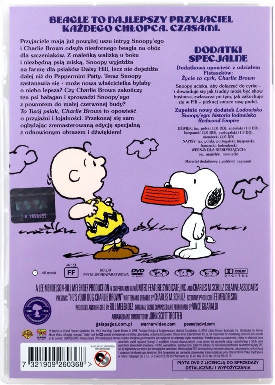 He's Your Dog, Charlie Brown [DVD] (Dvd), Gail DeFaria | Dvd's | bol.com