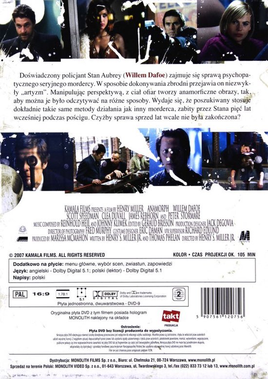 Anamorph [DVD] (Dvd), Scott Speedman | Dvd's | bol
