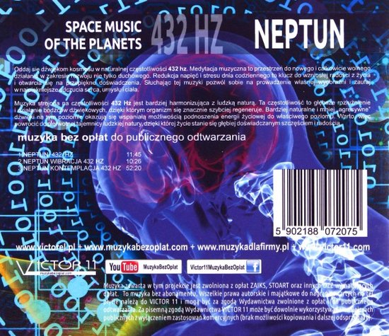 Space Music of The Planets 432 HZ Neptun, Zygzaki | Muziek | bol