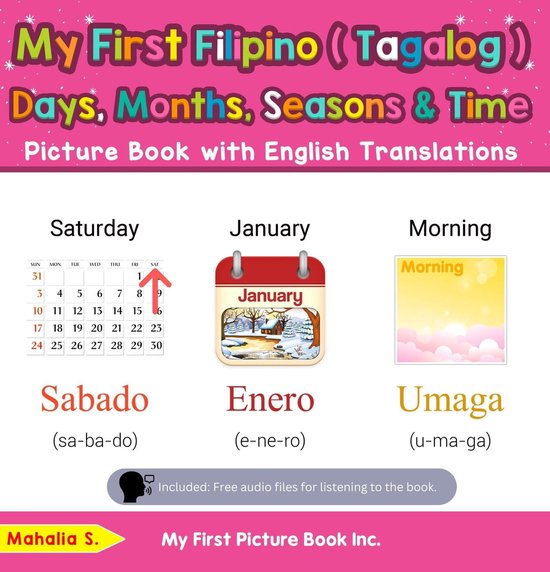 Teach & Learn Basic Filipino (Tagalog) words for Children 16 - My First ...