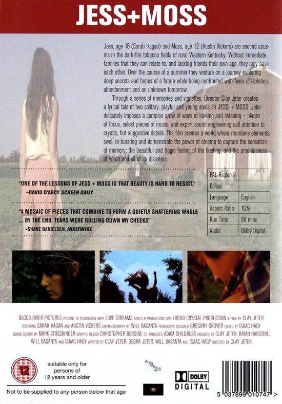 Jess + Moss [DVD] (Dvd), Austin Vickers | Dvd's | bol