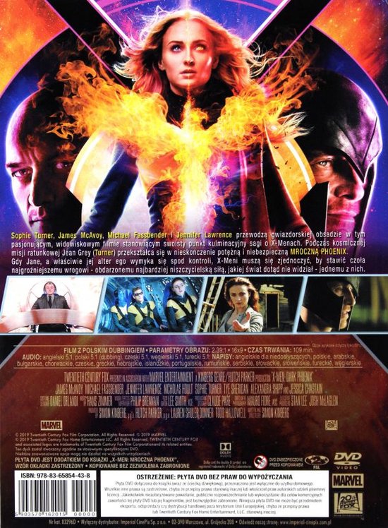 X-Men: Dark Phoenix [DVD] (Dvd), Michael Fassbender | Dvd's | bol