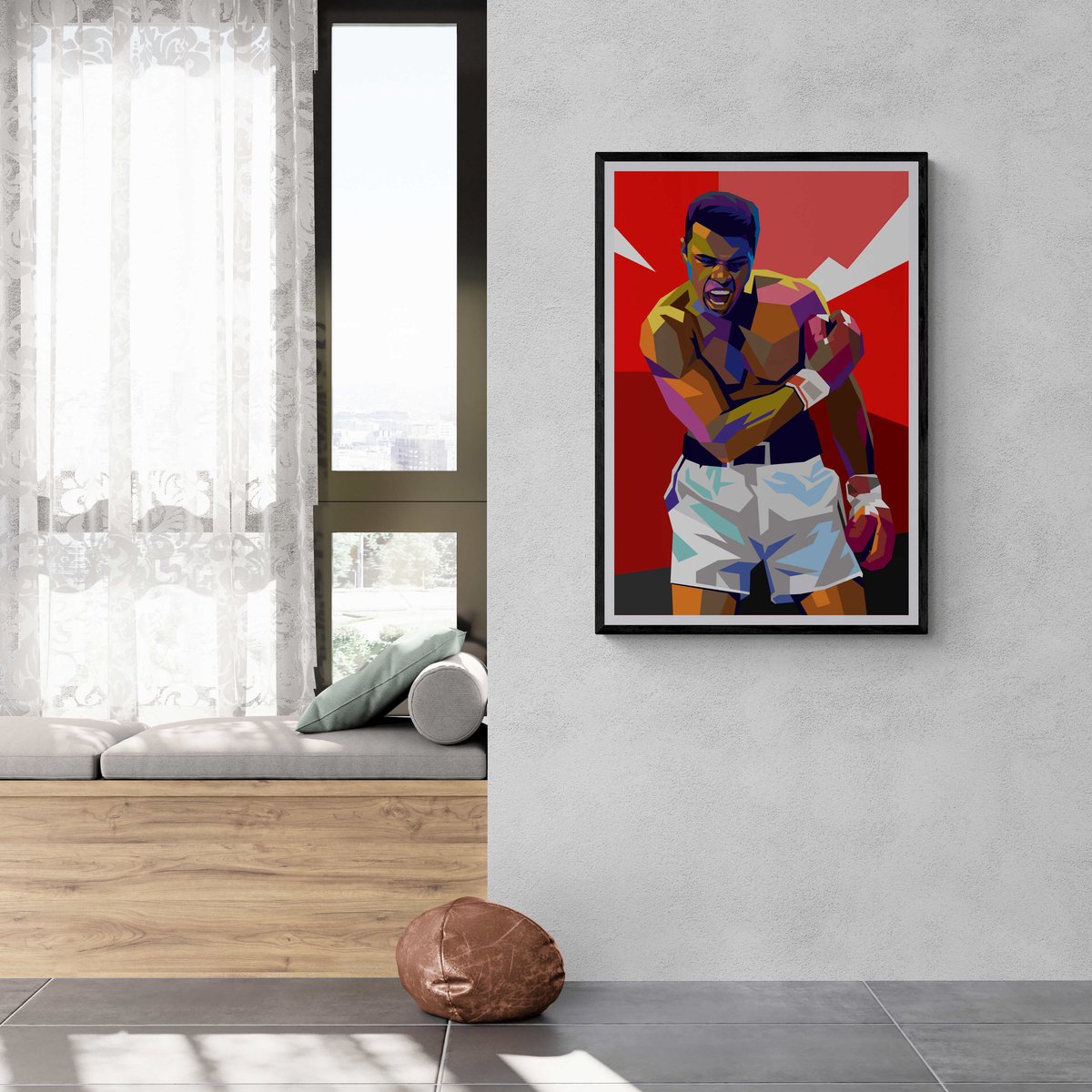 Muhammad Ali Poster | Ali Pop Poster | Pop Art | Boks Poster | GOAT ...