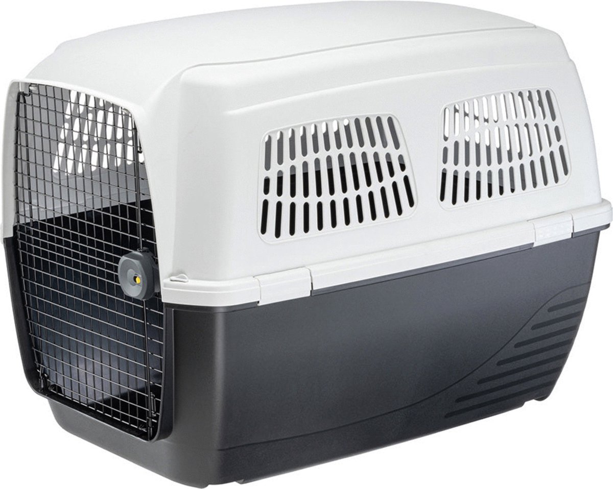 Ferplast Reismand Clipper 7 - Hondentransportbox - 105x75x79 cm Zwart | bol.com