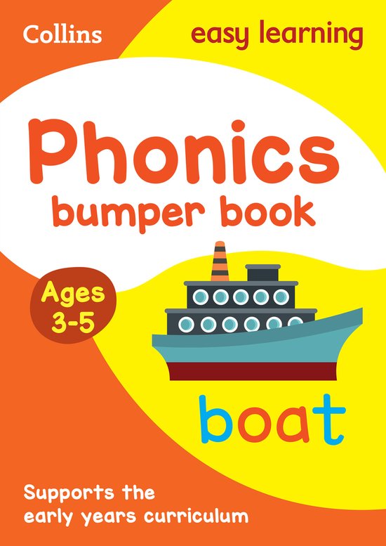 Phonics Bumper Book Ages 3-5 | 9780008275433 | Collins Easy Learning ...
