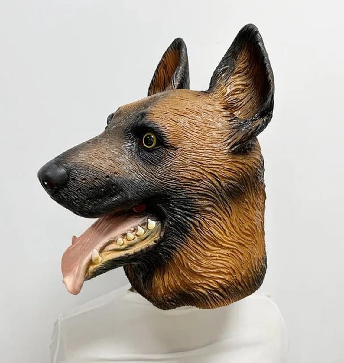 TECQX Luxe Honden Masker - Verkleedmasker - Dierenmasker - Hondenmasker ...