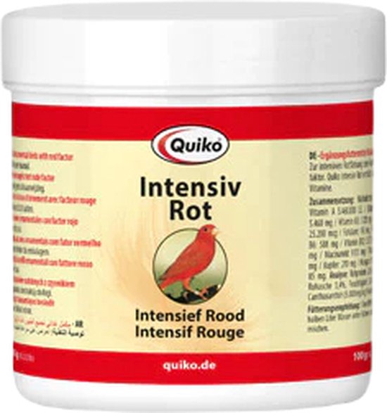 Quiko rood intensief | bol