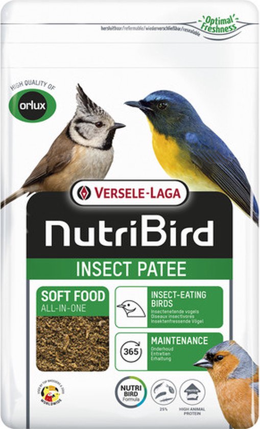 Insect patee 1 kilo - Insect patee 1 kilo - Supplementen - Vogelvoer ...
