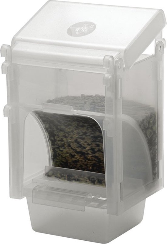 Kunststof voedersilo / voersilo 250 gram - Voersilo's - Benodigdheden | bol