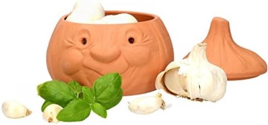 knoflookpot -knoflook bewaarpot | bol.com