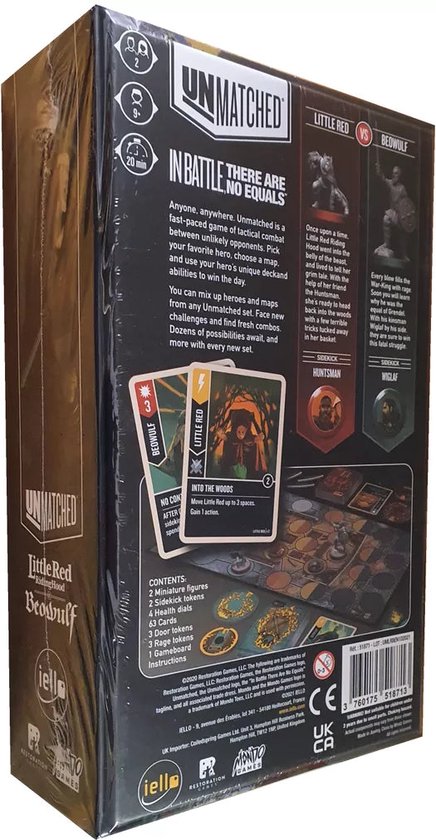 Unmatched: Little Red Riding Hood vs. Beowulf | Games | bol