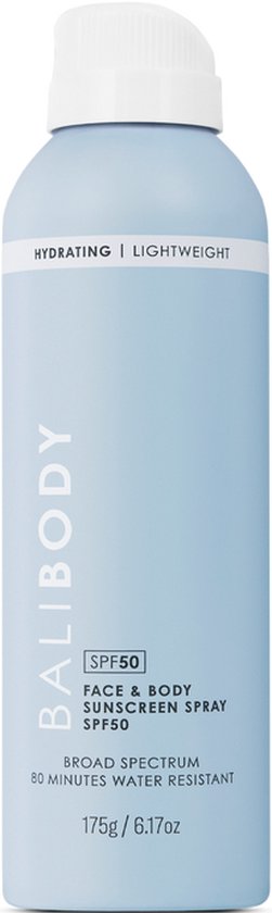 Bali Body Face & Body Sunscreen Spray SPF 50+ - 211 ml | bol