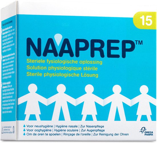 Naaprep® Amp 15 X 5 ml Neus-, Oog- En Oorhygiëne | bol