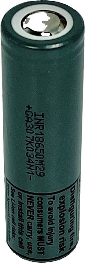 LG Chem INR 18650 M29 Speciale oplaadbare batterij 18650 Geschikt voor ...