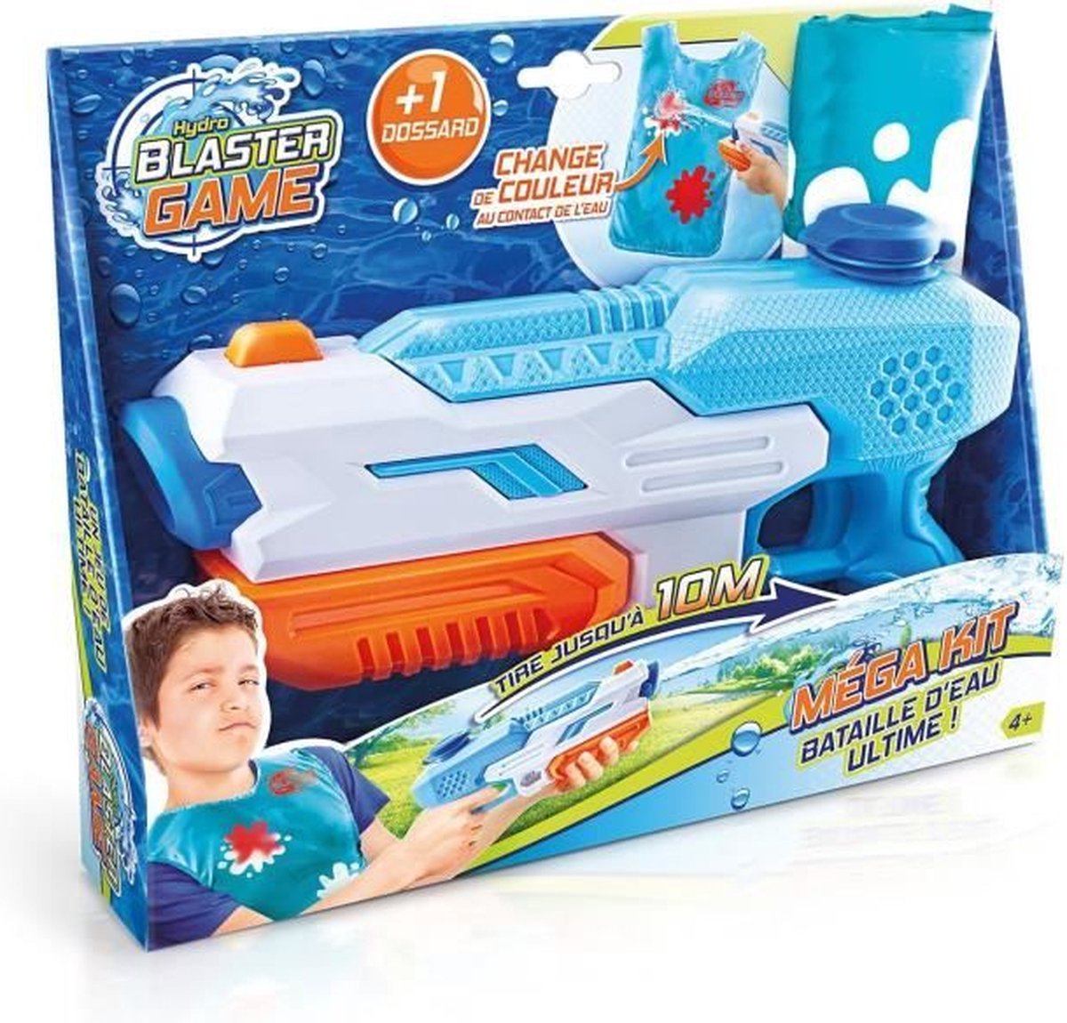 Jeu Super Blaster - Kit Compact 1 Pistolet à Water et 1 Bavoir - Toy ...