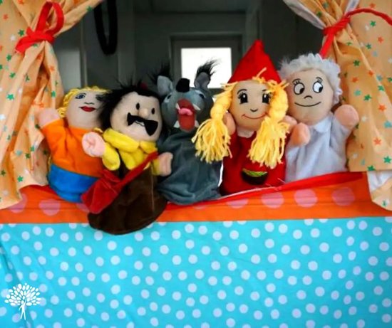 Poppenkast poppen - roodkapje - de 3 biggetjes | bol