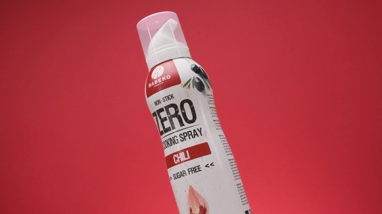 Rabeko Zero kookspray caloriearm | CHILI | 800 porties, 2 kcal per spray | Pannenspray... | bol