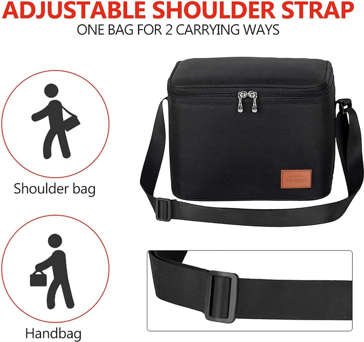 Sac isotherme, petit sac à déjeuner, sac à déjeuner léger, pliable, sac ...