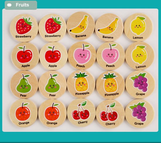 Memory kinderen - geheugen trainer - zoek bij elkaar - montessori ...