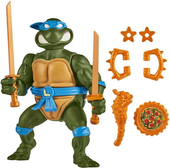 Teenage Mutant Ninja Turtles - Leonardo with Storage Shell Action ...
