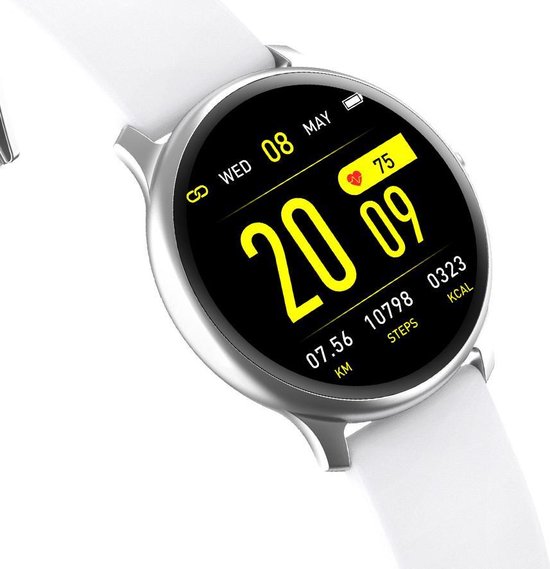 SmartWatch-Trends S19 Pro - Smartwatch - Wit | bol.com