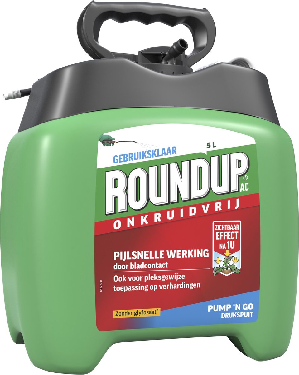 Roundup Natural Onkruidvrij - Kant en Klaar - 5L - Met Drukspuit | bol