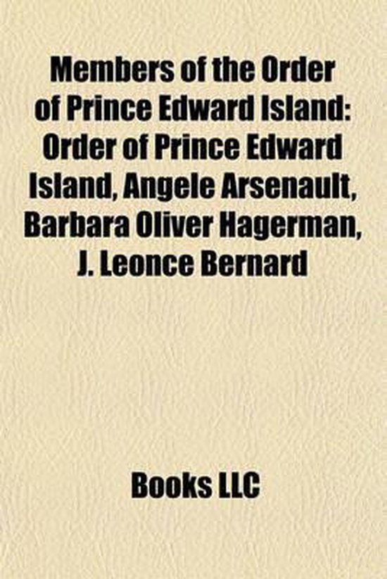 Members of the Order of Prince Edward Island, Not Available ...