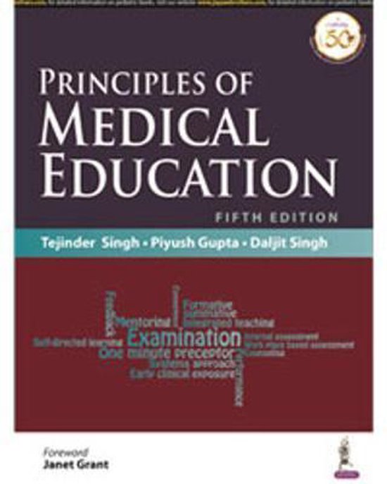 Principles of Medical Education, Tejinder Singh | 9789390281411 ...