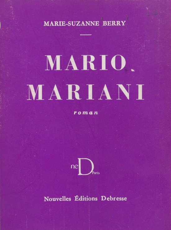 Mario Mariani (ebook), Marie-Suzanne Berry | 9782402184373 | Boeken ...