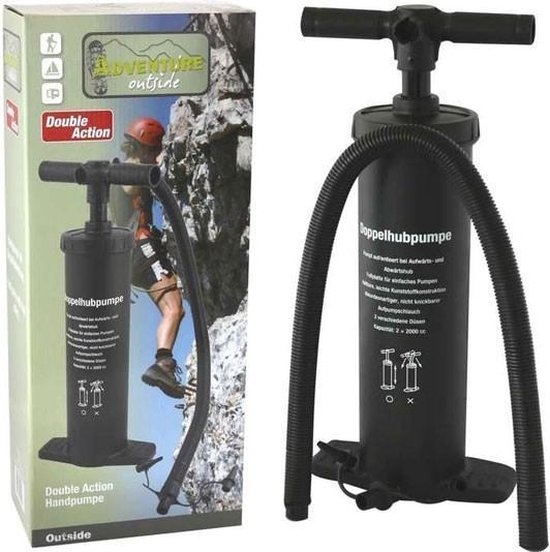 Handpomp - Blaast Lucht Bij Opwaartse en Neerwaartse Beweging - 2x 2 ...