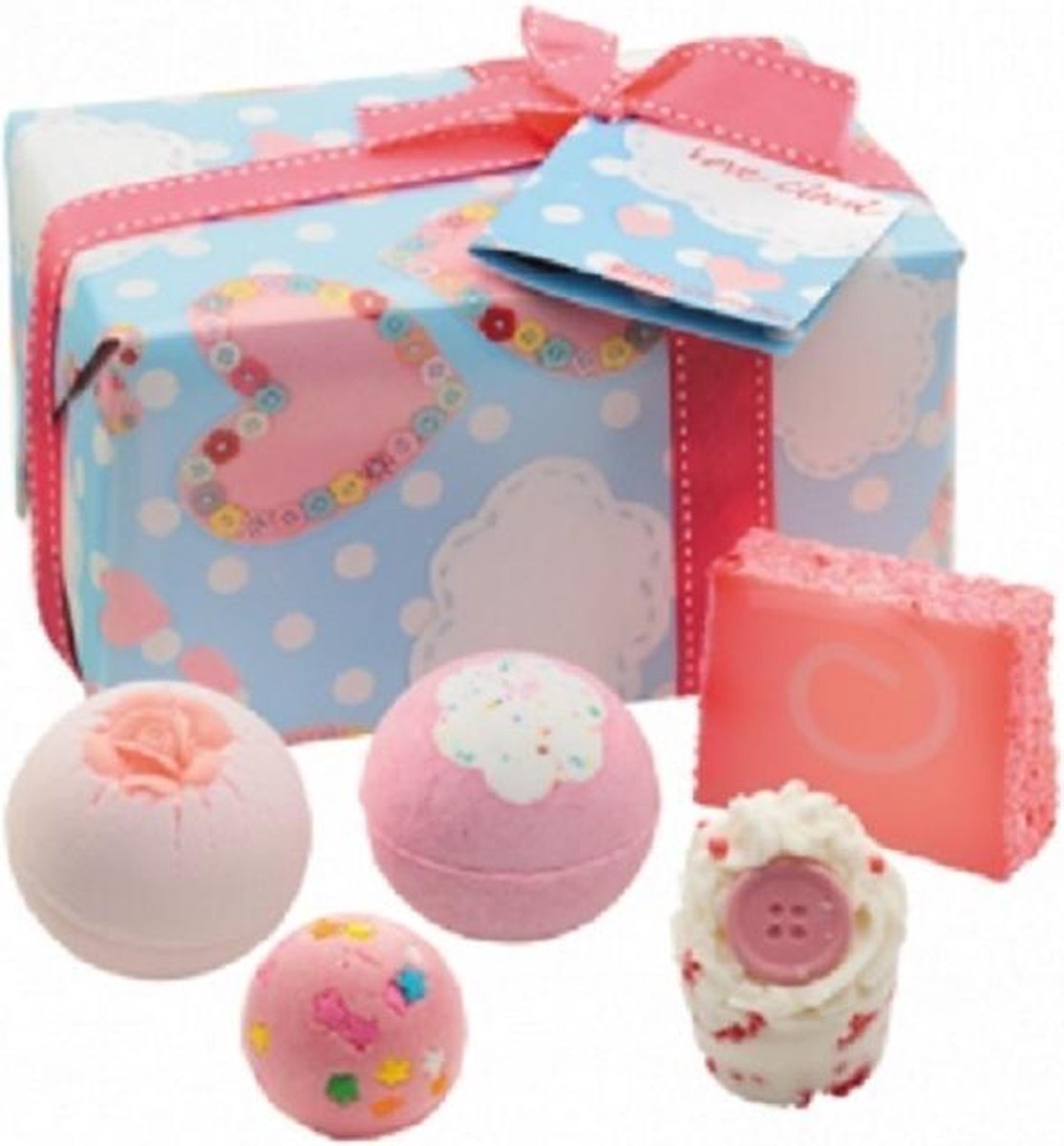 Bomb Cosmetics Love Cloud Gift Pack kado doos met bad, zeep en ...