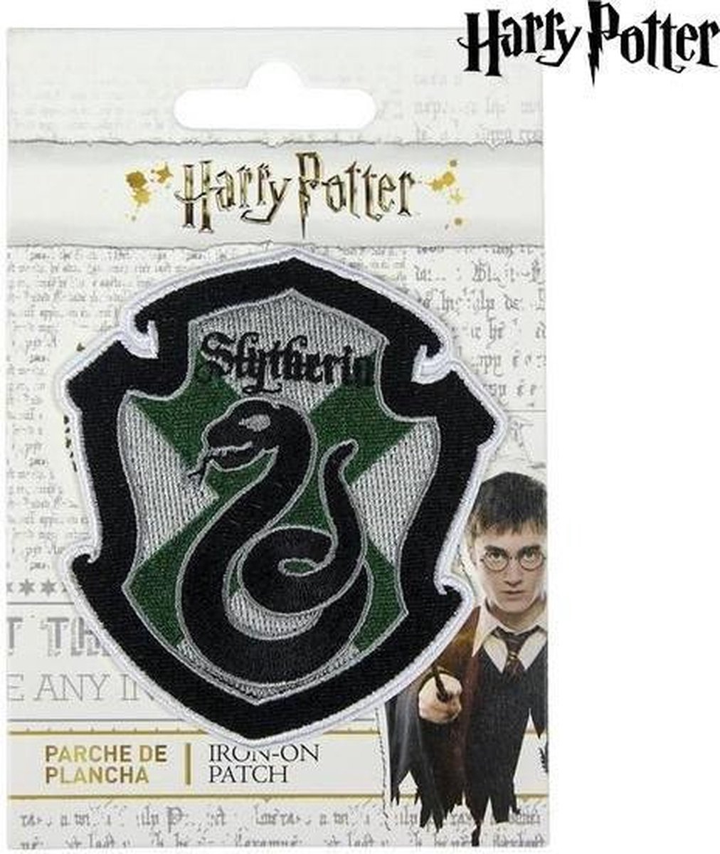 Harry Potter - Slytherin - Iron-on Patch | bol.com