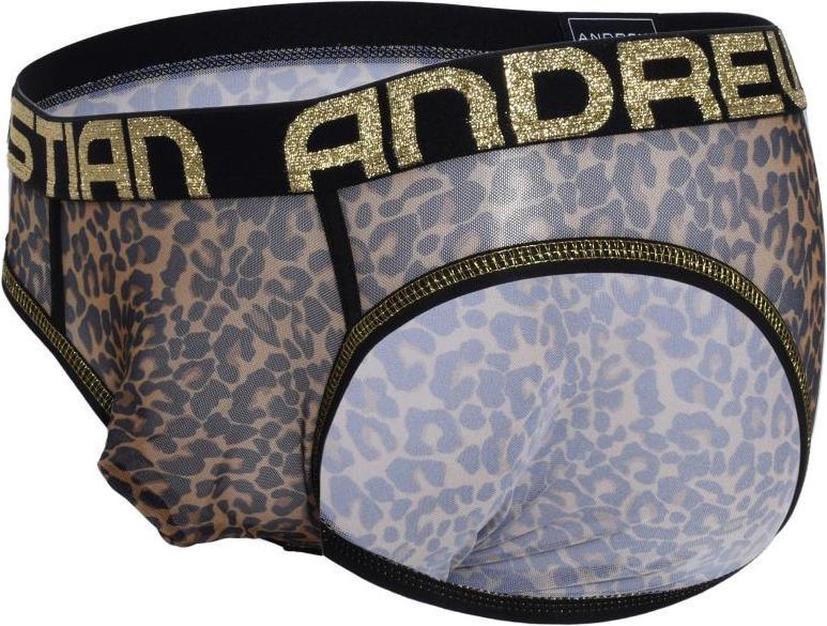 Andrew Christian Leopard Slip 91811 Presque Nu | Taille S | Slip homme ...