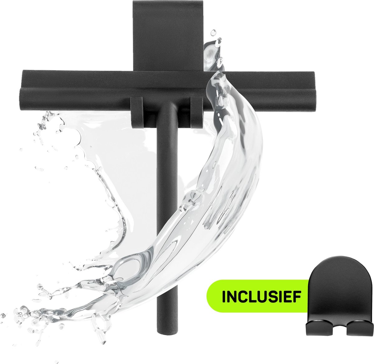 Douchewisser Zwart - Douche trekker Badkamer - Raamwisser Auto & Douche ...