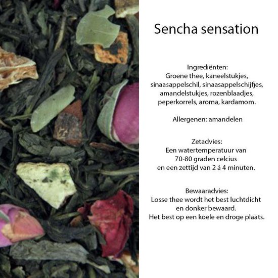 Losse thee - Verse thee - 50 gram - Groene thee - Winterthee | bol