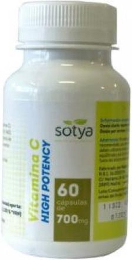 Sotya Vitamina C High Potency 60 Cap 700mg | bol