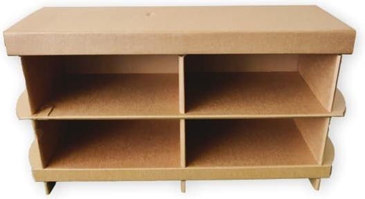 Kartonnen Tv-meubel - Duurzaam Karton - Hobbykarton - KarTent | bol.com