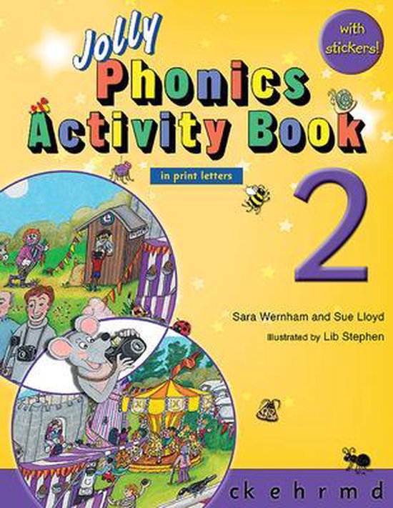 Jolly Phonics Activity Book 2: In Print Letters (American English ...