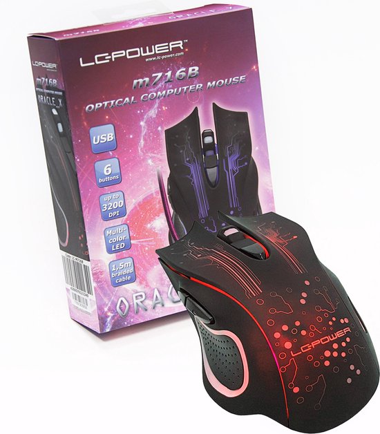 m716B - Oracle_X - LED Optical USB Mouse | bol