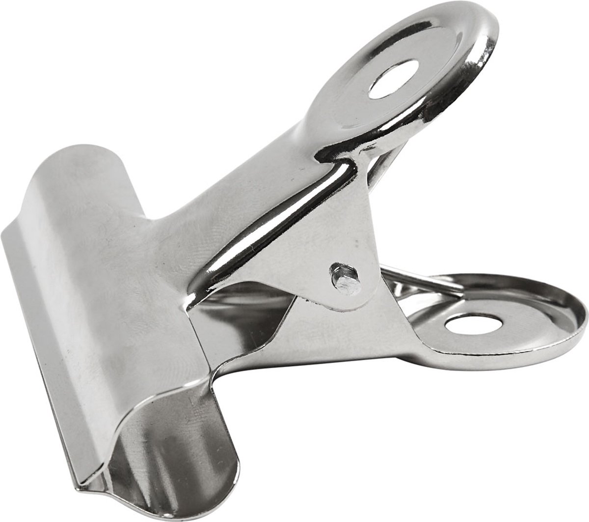 Metalen klem, B: 7,5 cm, zilver, 6 stuk/ 1 doos | bol