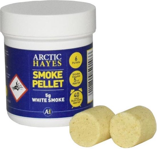 Rooktabletten - Witte rook voor lektesten en rookdetectie - 6 x 5 gram ...