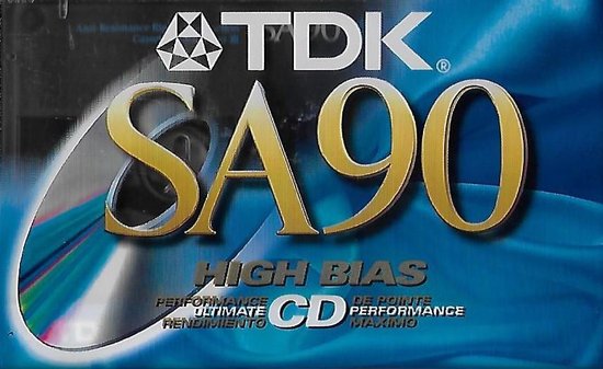 TDK SA 90 - Audio Cassette Tape 1 x 90min - High BIAS, verious | Muziek | bol.com